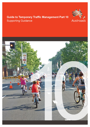 Agttm 09-19 Guide to Temporary Traffic Management Part 9 Sample Layouts ...