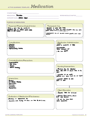 Active Learning Template medication (32) Copy - ACTIVE LEARNING ...