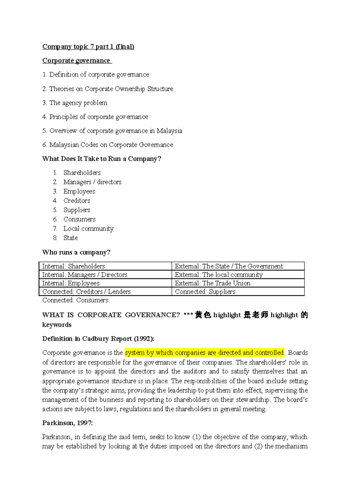 Company topic 7 part 1 (final) - Company topic 7 part 1 (final ...