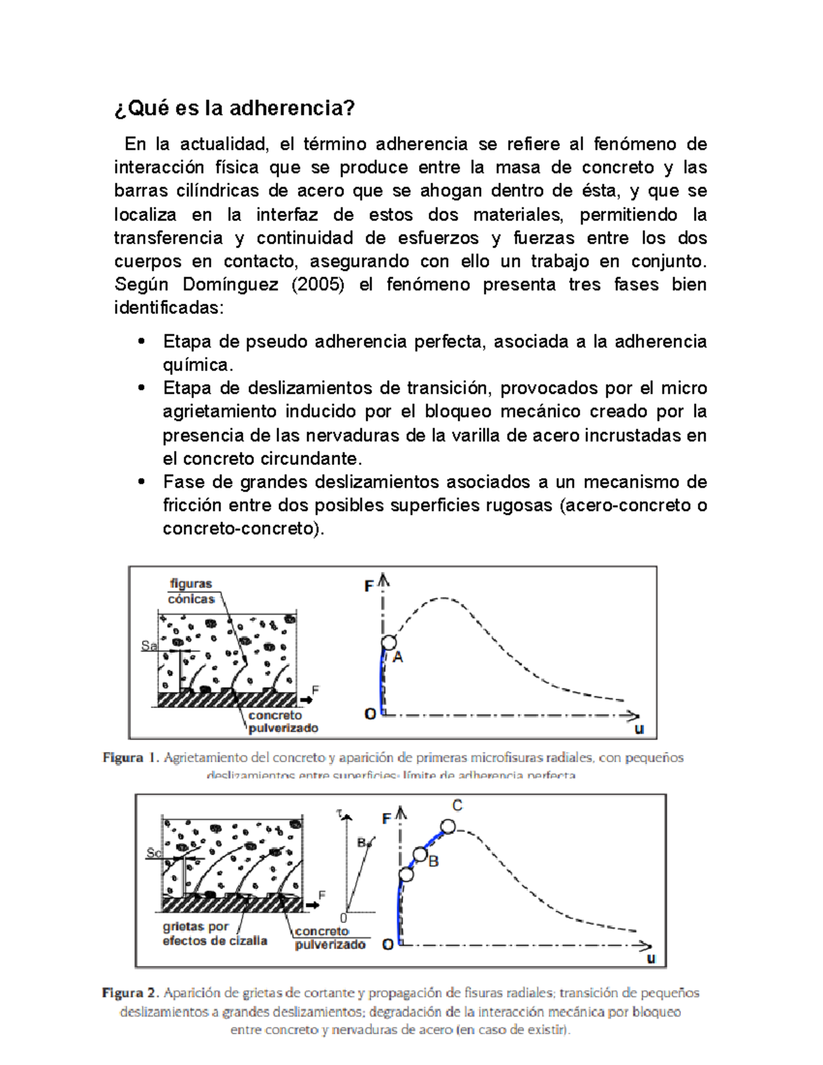 El Concreto - Investigación - ¿Qué es la adherencia? En la actualidad ...