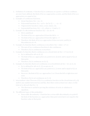 Limits - Calculus 1 Notes and Example Problems - Concept: Limits ...