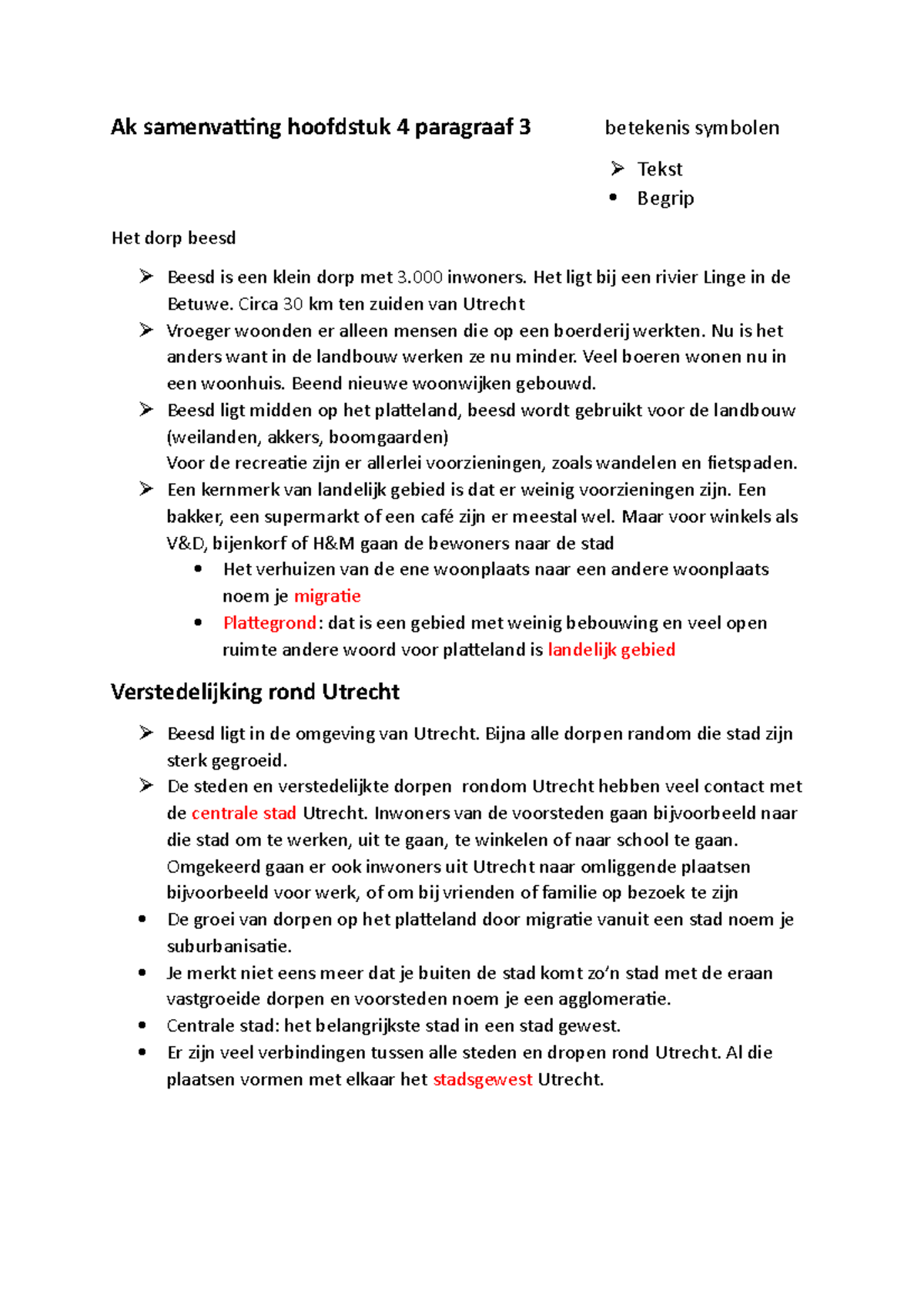 Ak samenvatting hoofdstuk 4 paragraaf 3 - Het ligt bij een rivier Linge in de Betuwe. Circa 30 ...