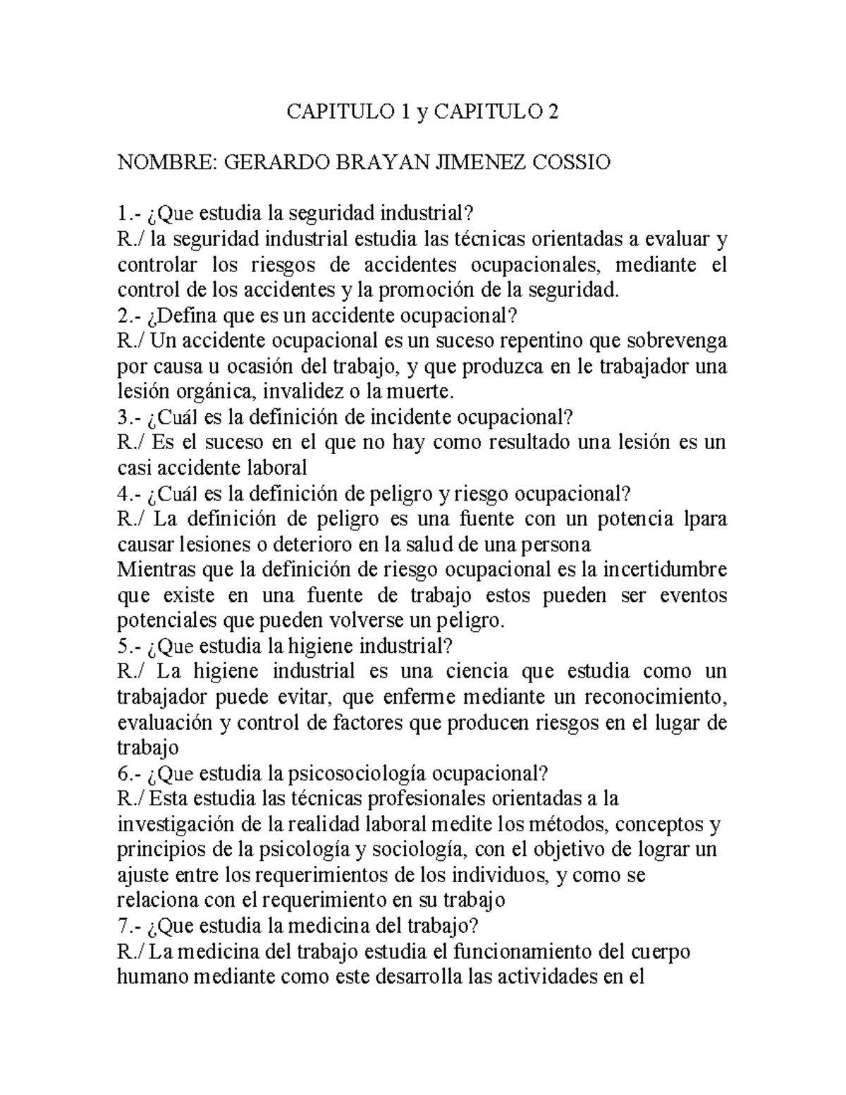 Capitulo 1 y Capitulo 2 cuestionario resuelto - CAPITULO 1 y CAPITULO 2 ...