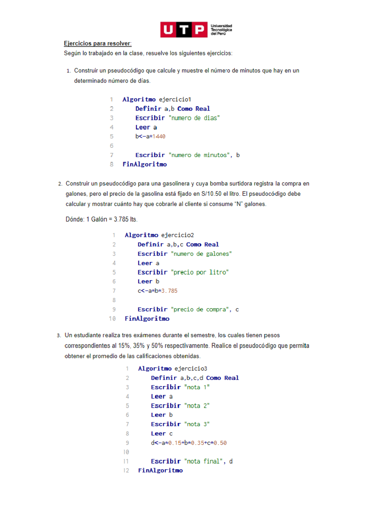 Principios de algoritmo - Studocu