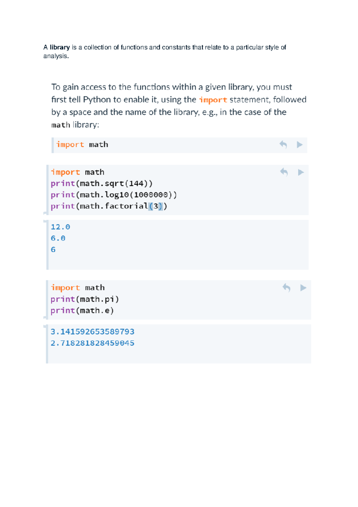 Grok 13 notes FOC - A library is a collection of functions and ...