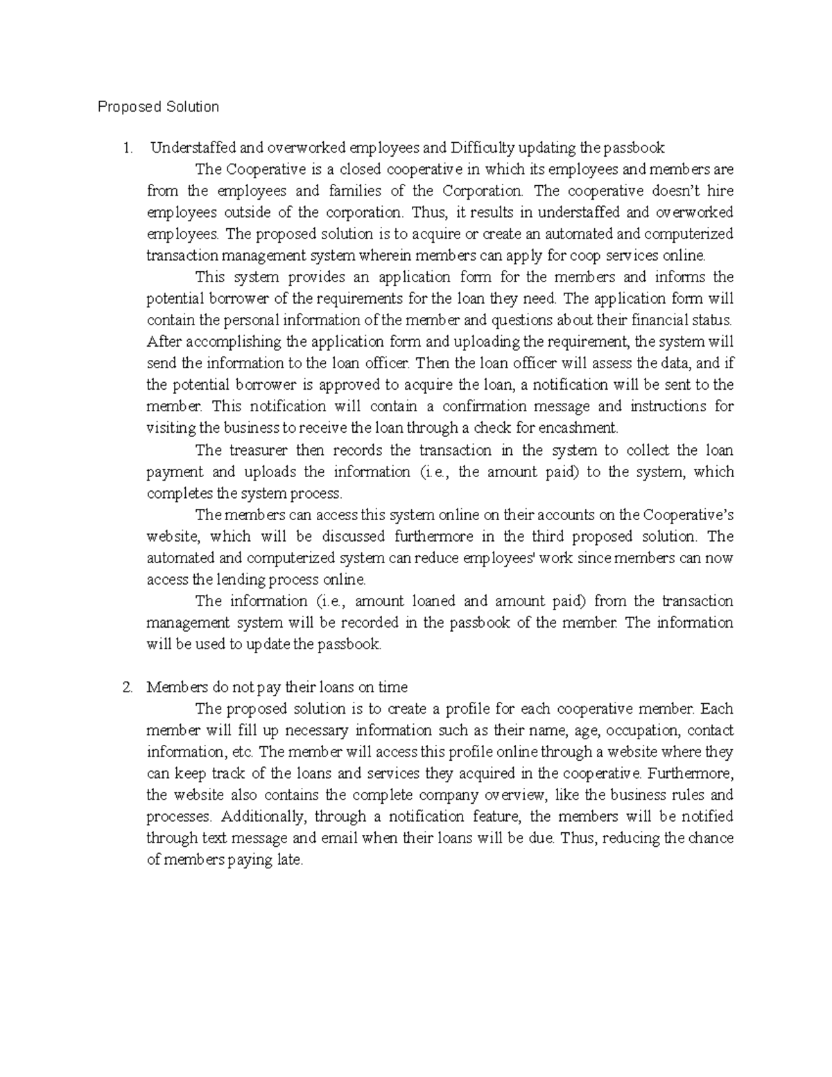 GIT Proposed Solution - For research - Proposed Solution 1 ...