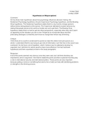 Wendt CCR - Professor Daniel Lindley - Kristen Stott Wendt CCR Lindley ...