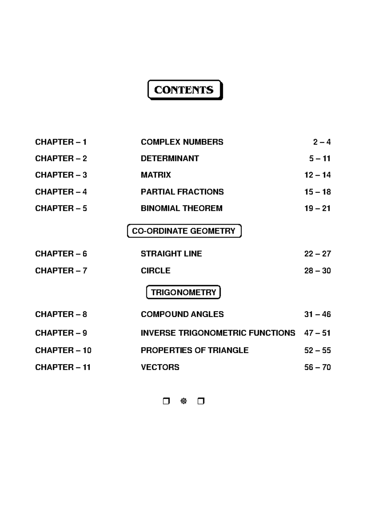 Engineering Mathematics-I First semester - CONTENTS ####### CHAPTER – 1 ...