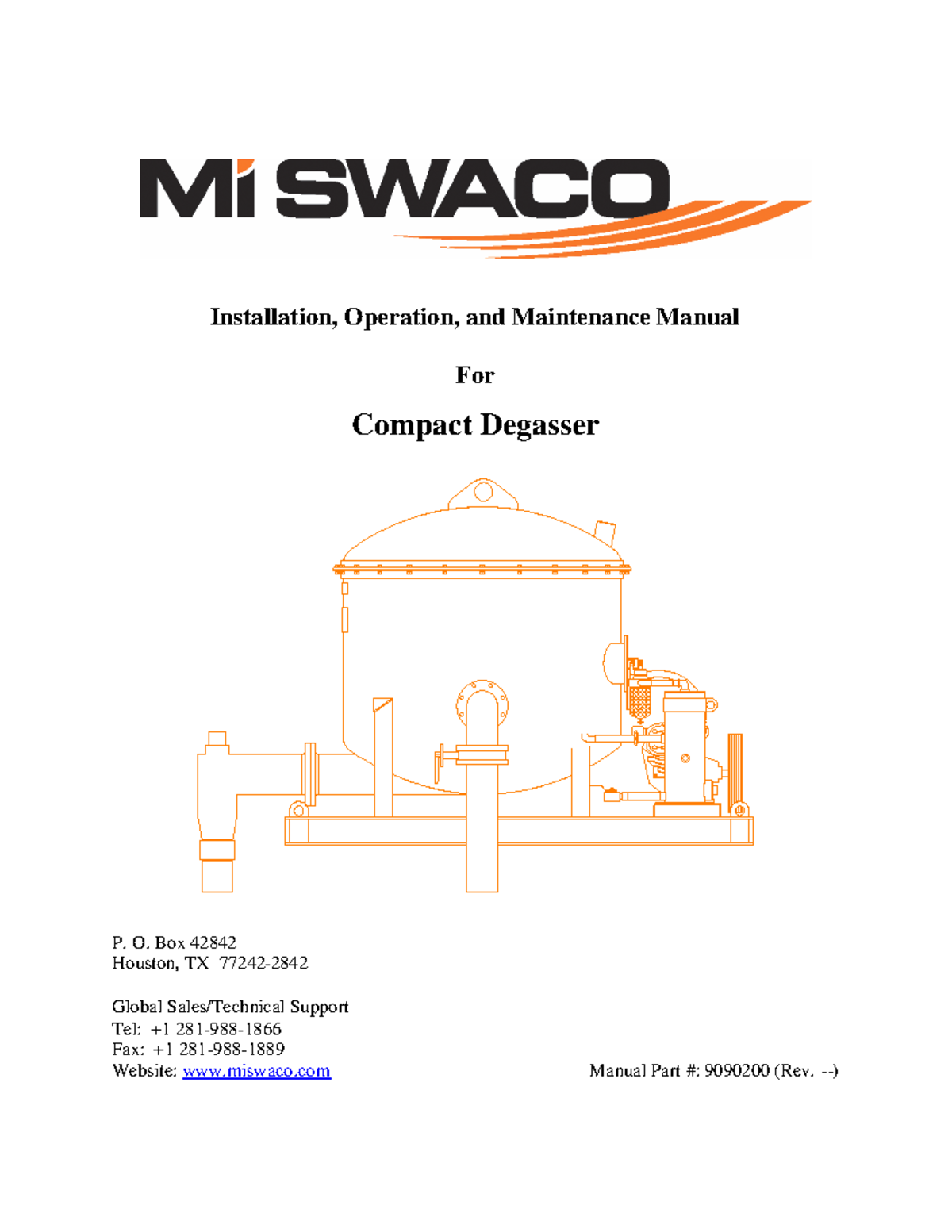 Mi Swaco - Compact Degasser - Installation, Operation, and Maintenance ...