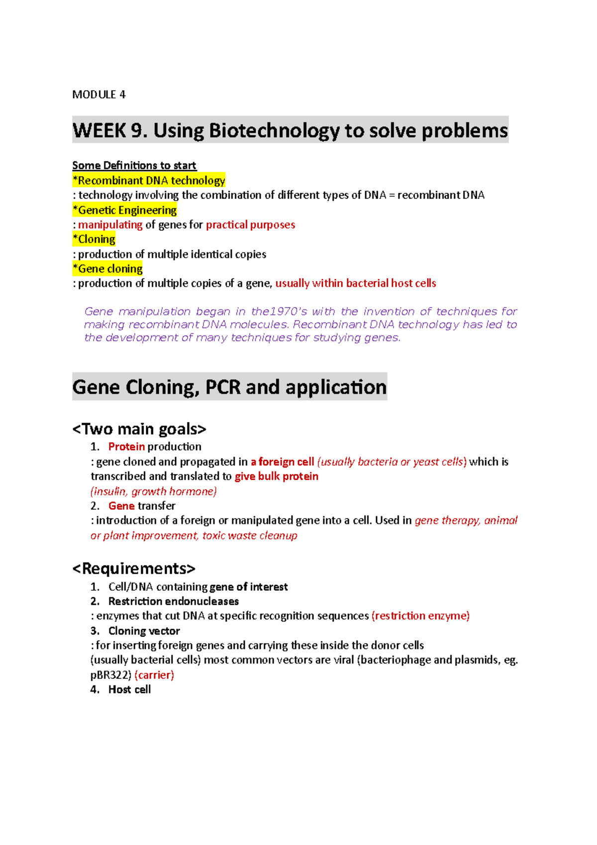 Module 4 -Week9,10,11 - 1005MSC - Griffith - Studocu