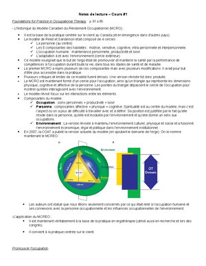 Mcreo MCPP MCHPP - MCREO (Modèle Canadien du Rendement et de l ...