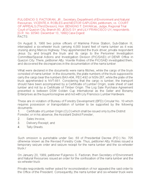 Alonzo v IAC Case digest - ALONZO v. INTERMEDIATE APPELLATE COURT FACTS ...