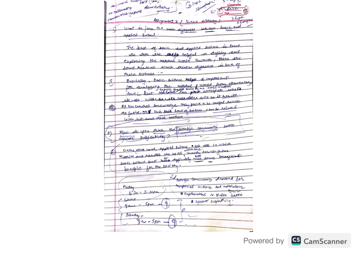Science literacy assignment 2 - CPSC 1030 - Studocu