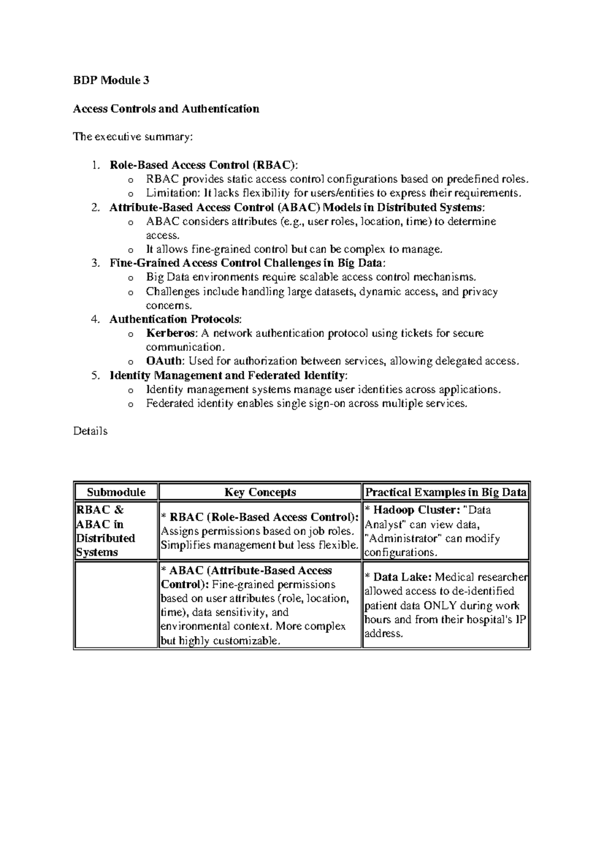 BDP Module 3 - Ethical hacking practice exam notes - BDP Module 3 ...
