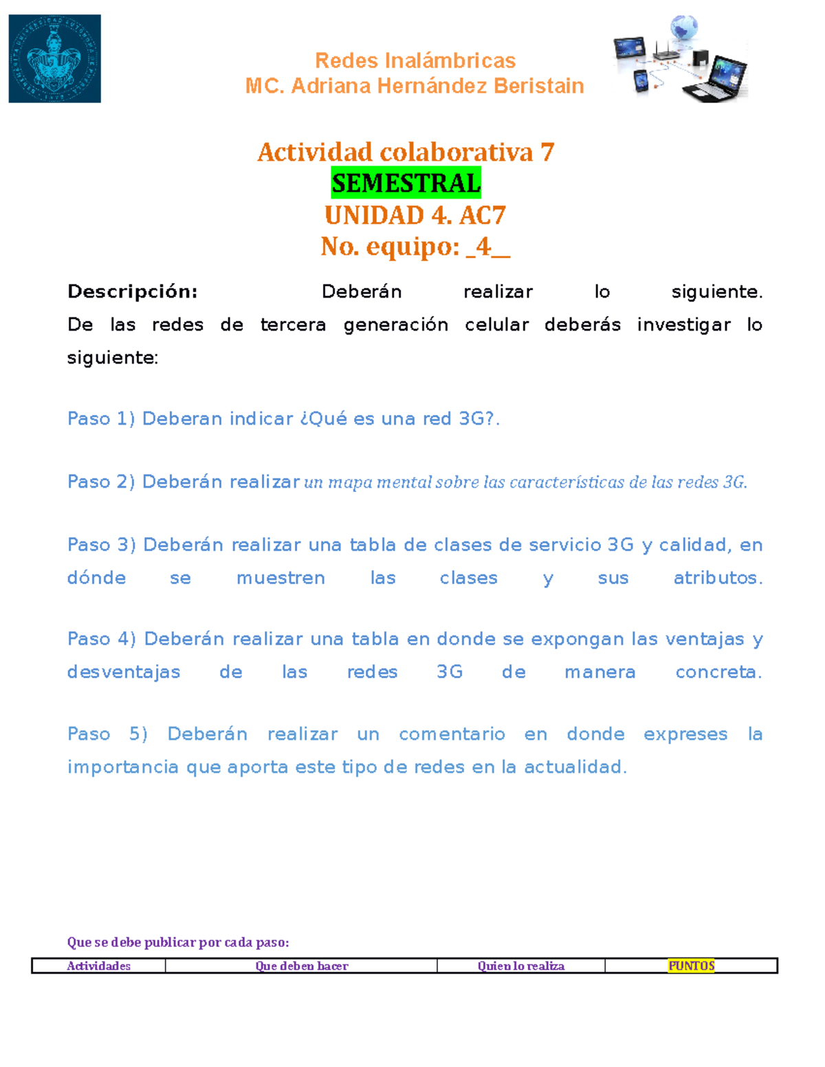AC7 U4 - Práctica - MC. Adriana Hernández Beristain Actividad ...