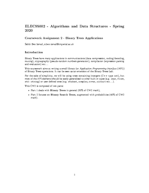 Ads20-cw1-faqs v2 - This document is the brief for the first coursework assignment of the ...