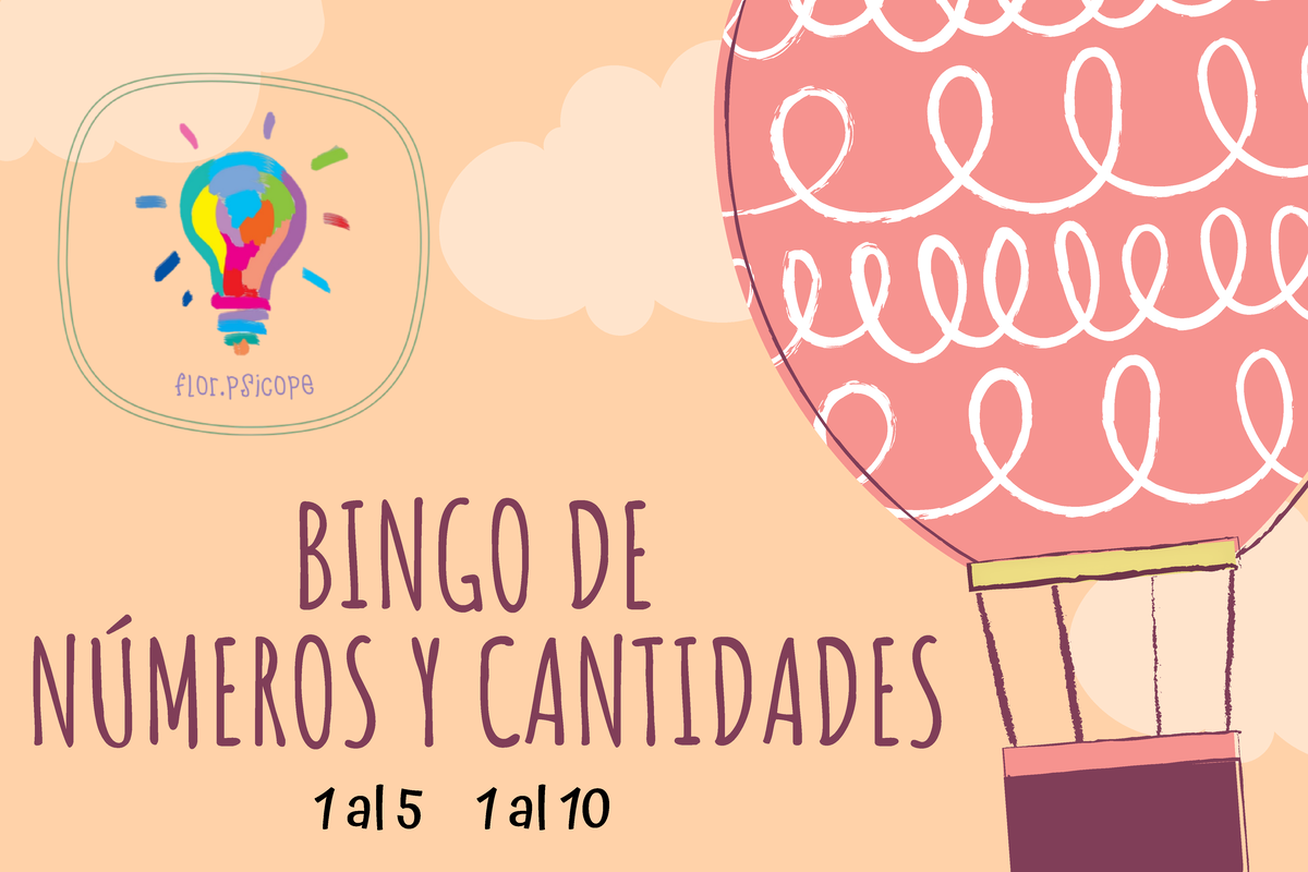 Bingo DE Números Y Cantidades - Psicopedagogía clinica - BINGO DE ...