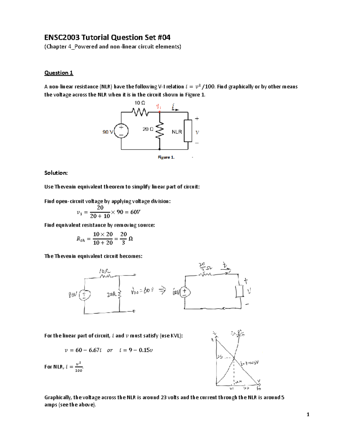 Set 04 Solution - ENSC2003 Tutorial Question Set # - Studocu