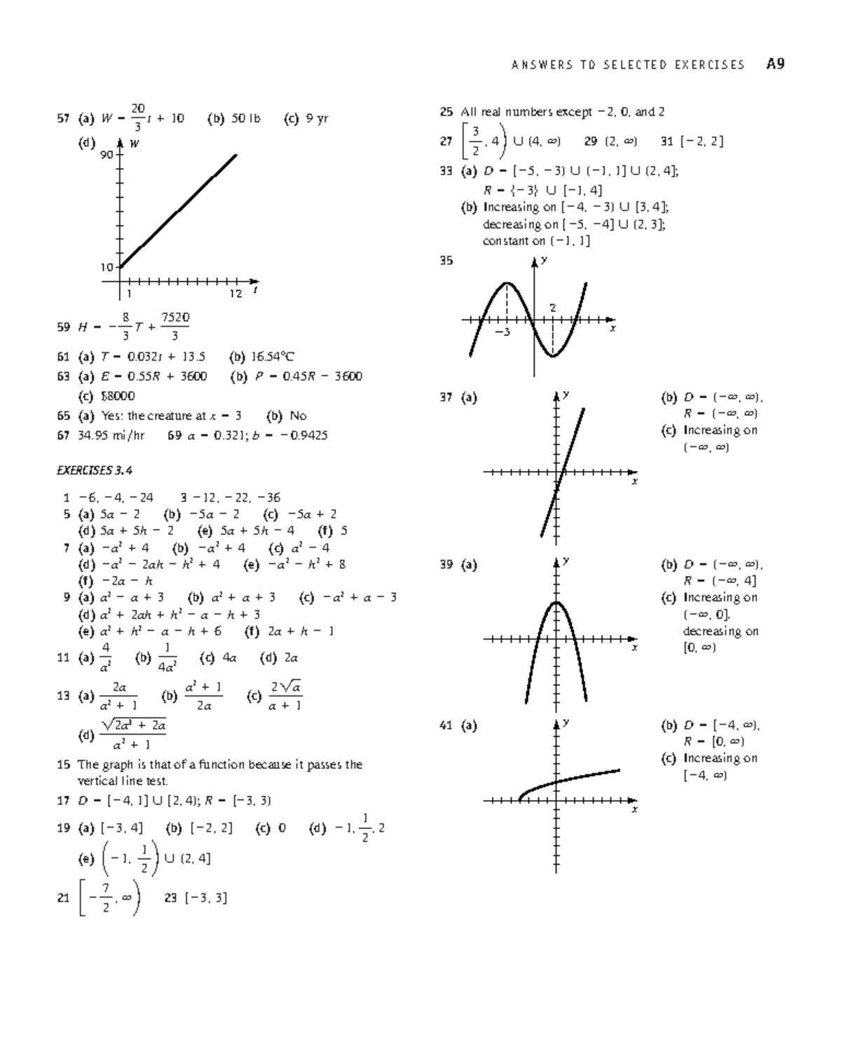 Algebra and Trigonometry with Analytic Geometry-84 - 57 (a) (b) 50 lb ...