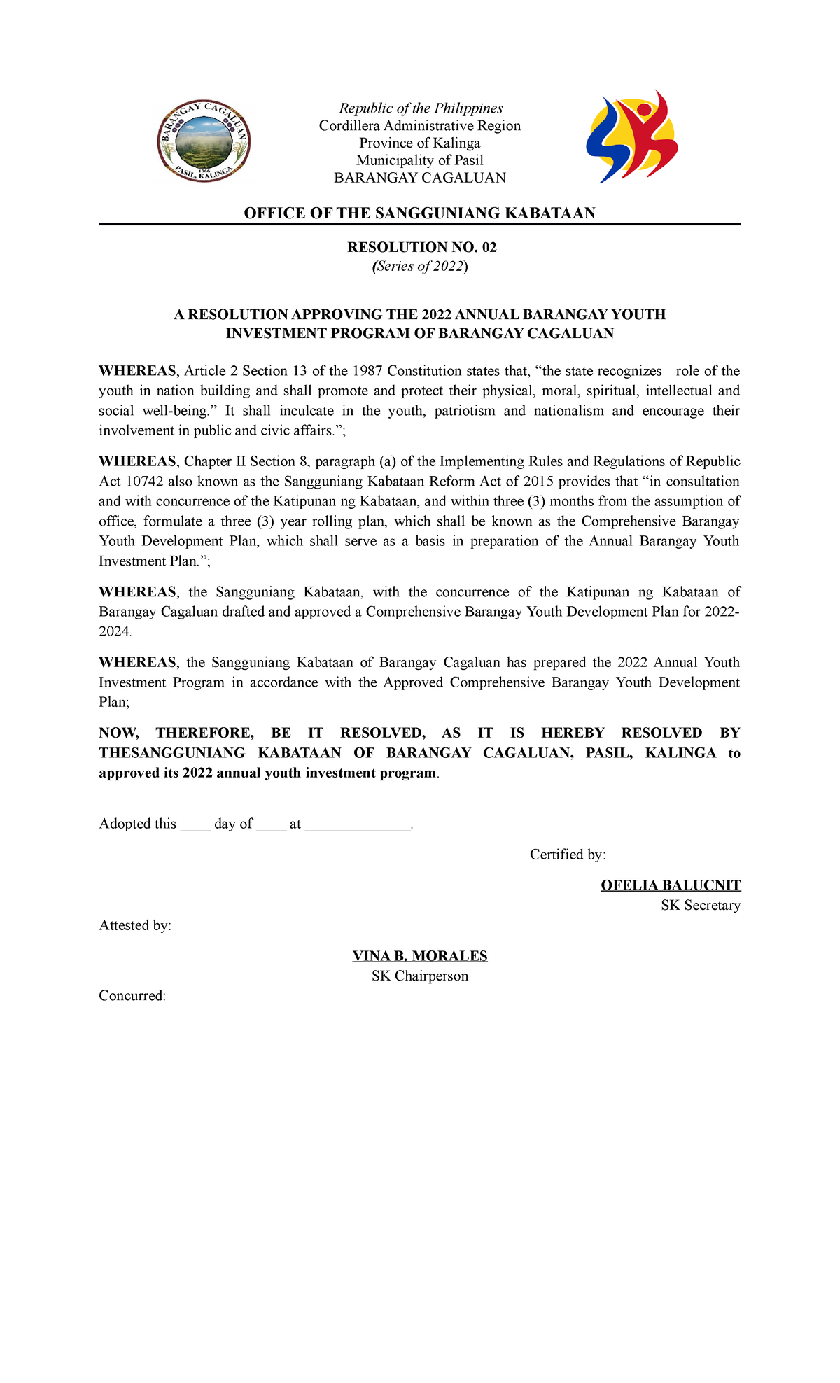 SK%20ABYP%202022 - For literature - Republic of the Philippines Cordillera Administrative Region ...