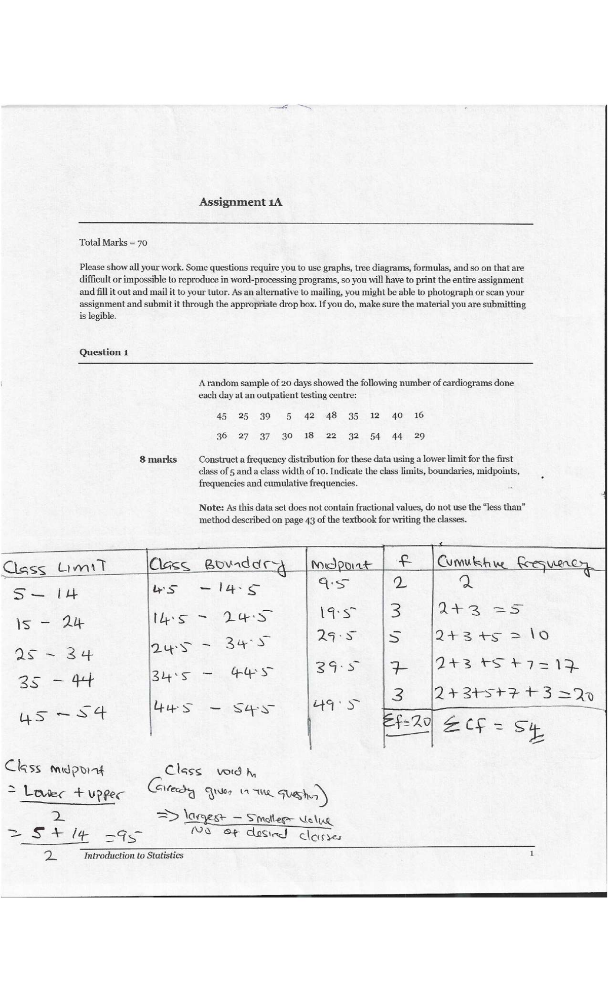 Assignment math 215 compressed - Math 215 - Studocu