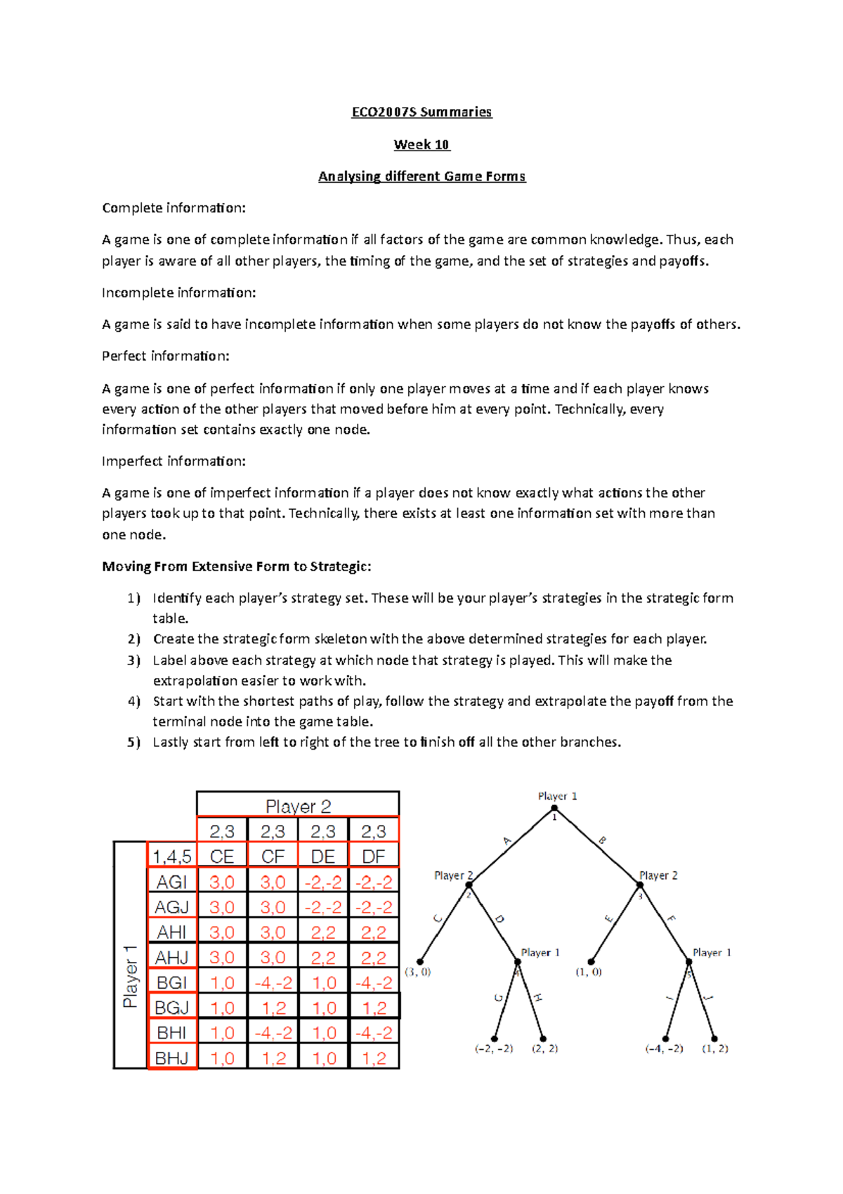 Week+10 - Lecture notes 10 - ECO2007S Summaries Week 10 Analysing ...