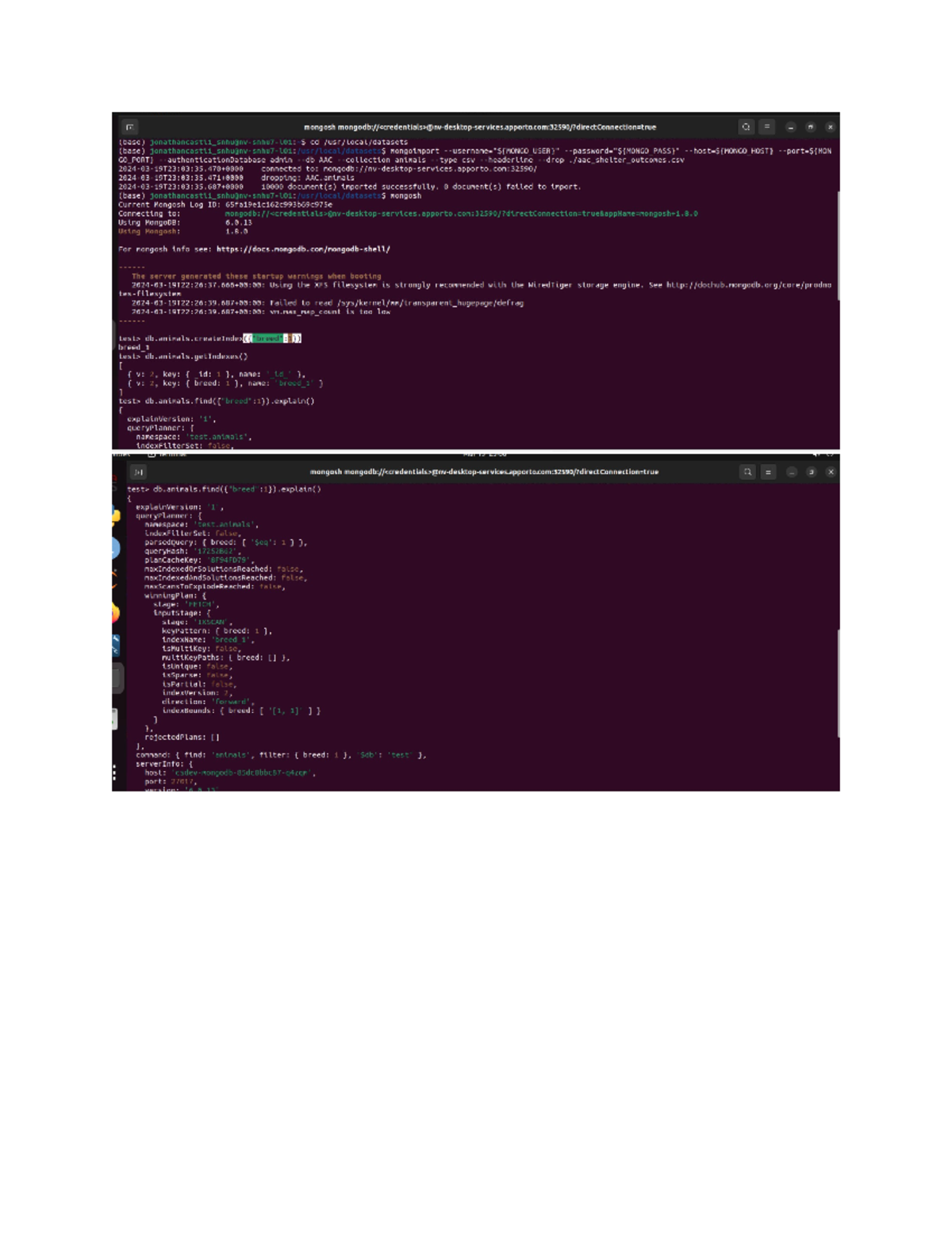 Mongo DB Mod 3 Assignment - CSA 172 - Studocu