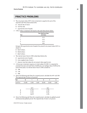 Chap003 - Finance practice question - Brief Exercises B. Ex. 3. B. Ex ...
