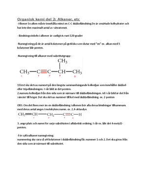 Alkaner - Alkaner: Molekyler som har samma kemiska formel men olika ...