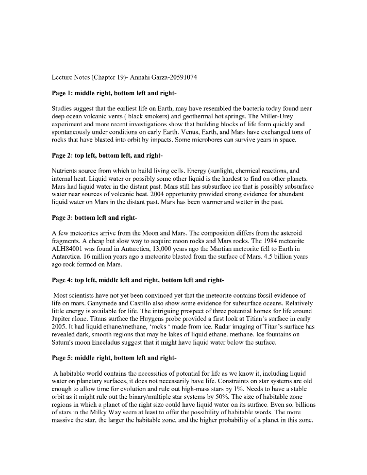Homework #5 ASTR 1402.pdf 2 - Lecture Notes (Chapter Annahi Page 1 ...