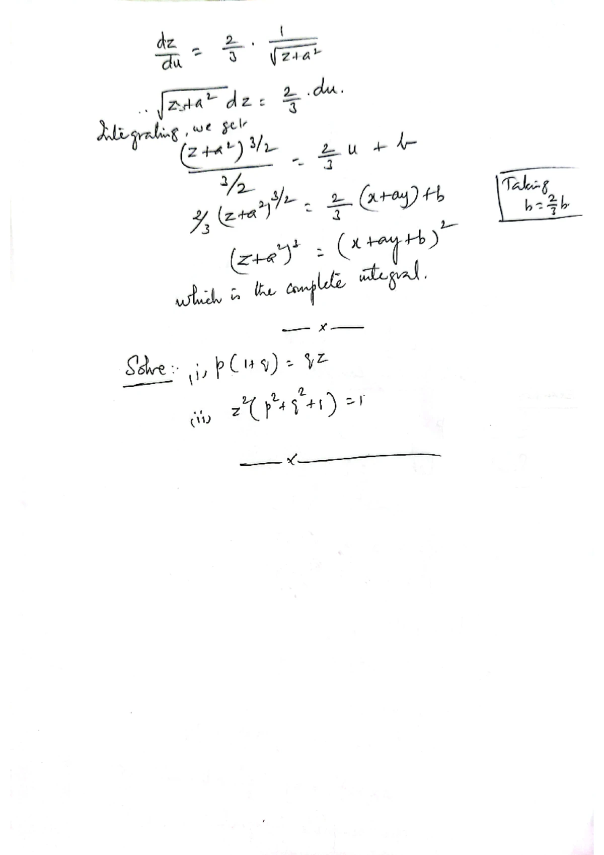 Unit 1 PDE - Hand written notes for clear understanding - Transforms ...