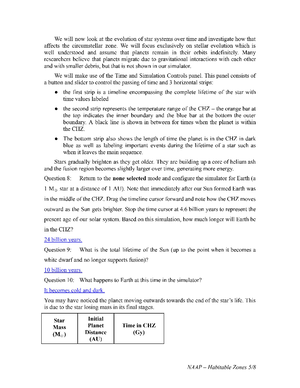 Atmospheric Retention - Student Guide - Atmospheric Retention Student ...