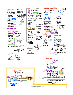 PHYS 241 Summary Notes - Part 2 - Matter and Interactions - PHYS 24100 ...