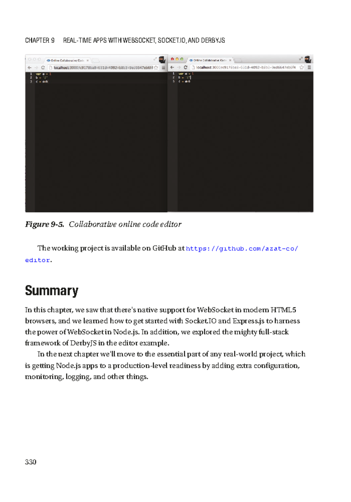 Practical Node Js 70 The Working Project Is Available On Github At Github Azat Co Editor