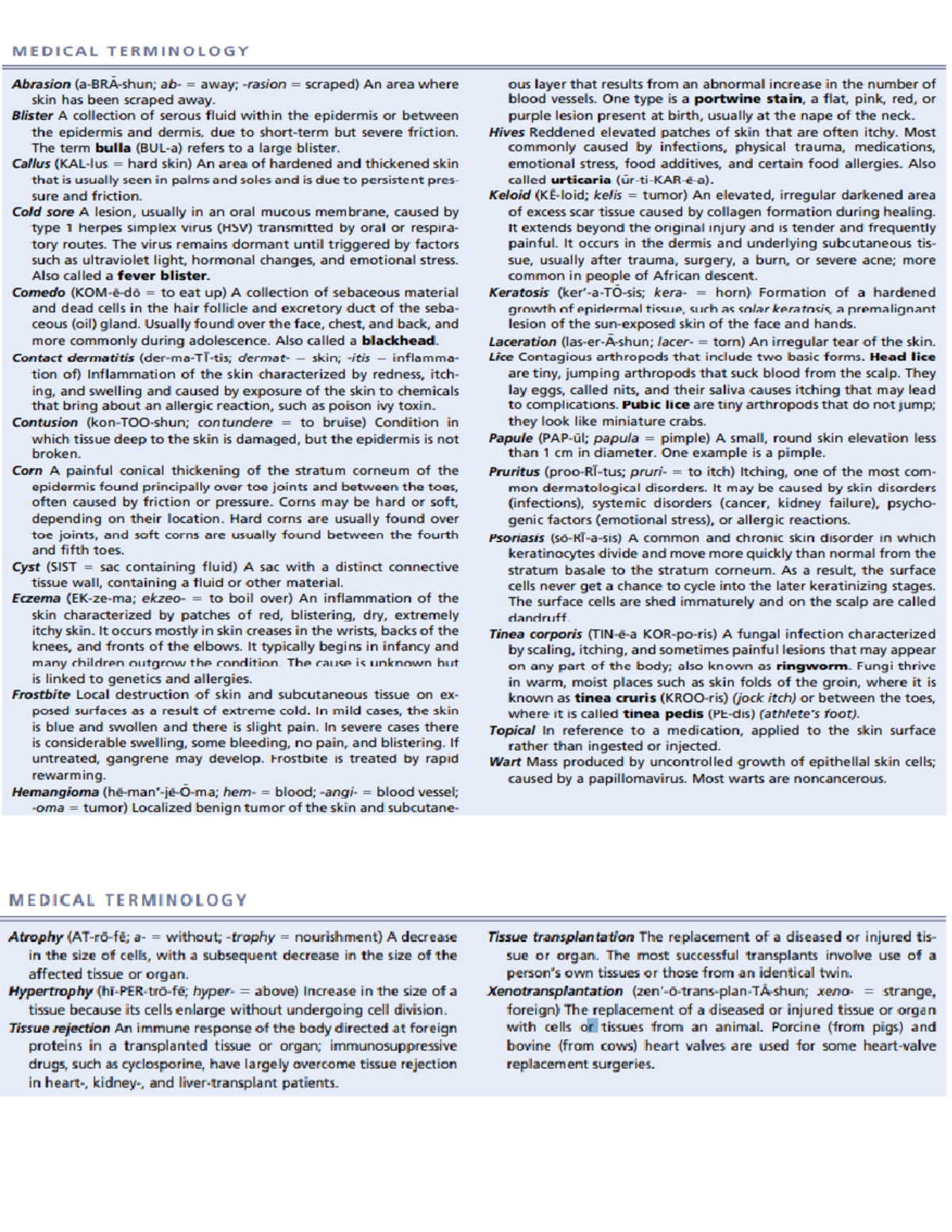 2.2 Reviewer About Tissues Anaphy - bs nursing - Studocu