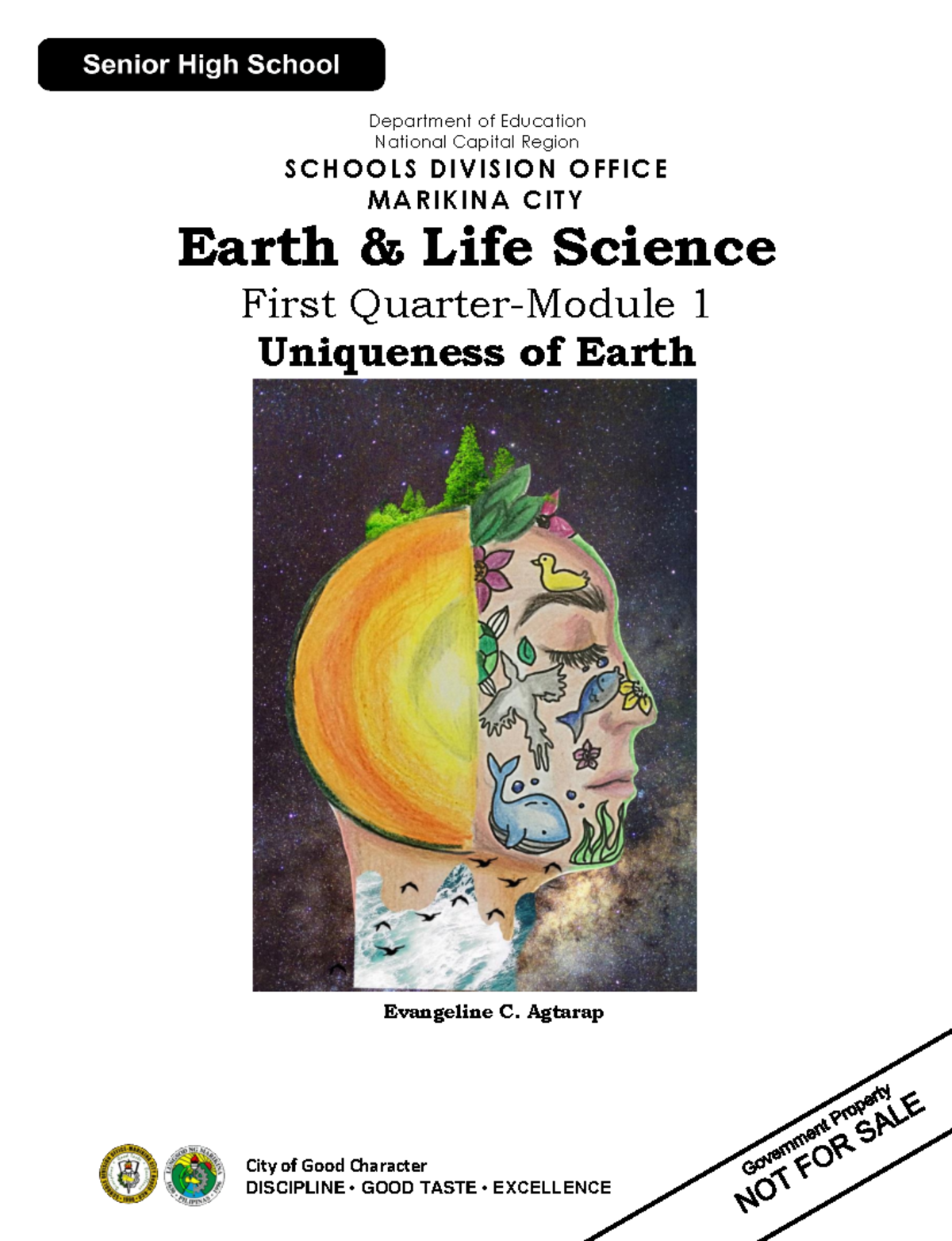 SHS ELS Q1 M1 Uniqueness of Earth - City of Good Character Evangeline C ...