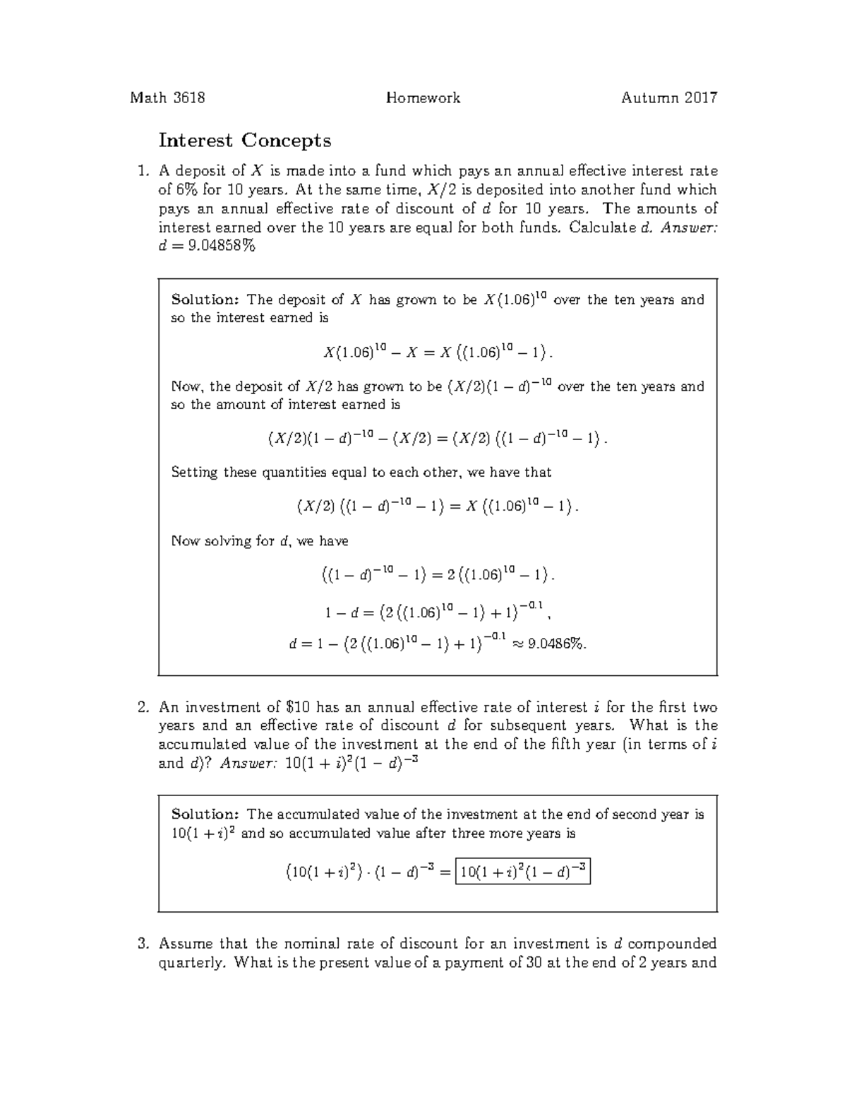 Homework 3618 sp18 updated feb13 solutions - Math 3618 Homework Autumn ...