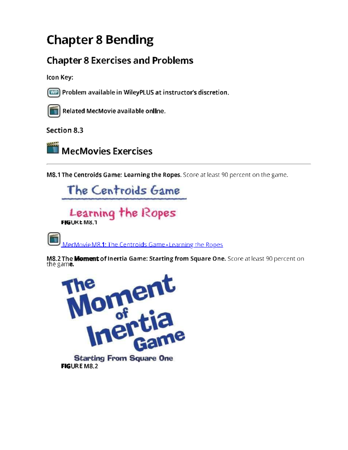 ME101-1P Bending Problems - Material Science and Engineering for Mechanical Engineers - Studocu