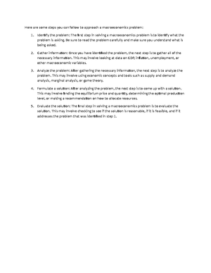 ECON 211 Module 1 - Notes from the textbook, digging deeper videos, and ...