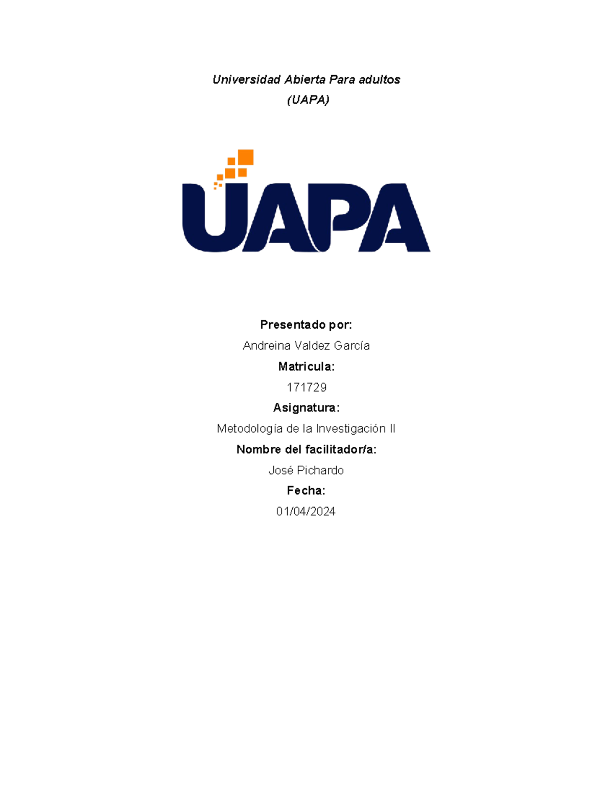 Universidad Abierta Para adultos - Universidad Abierta Para adultos ...