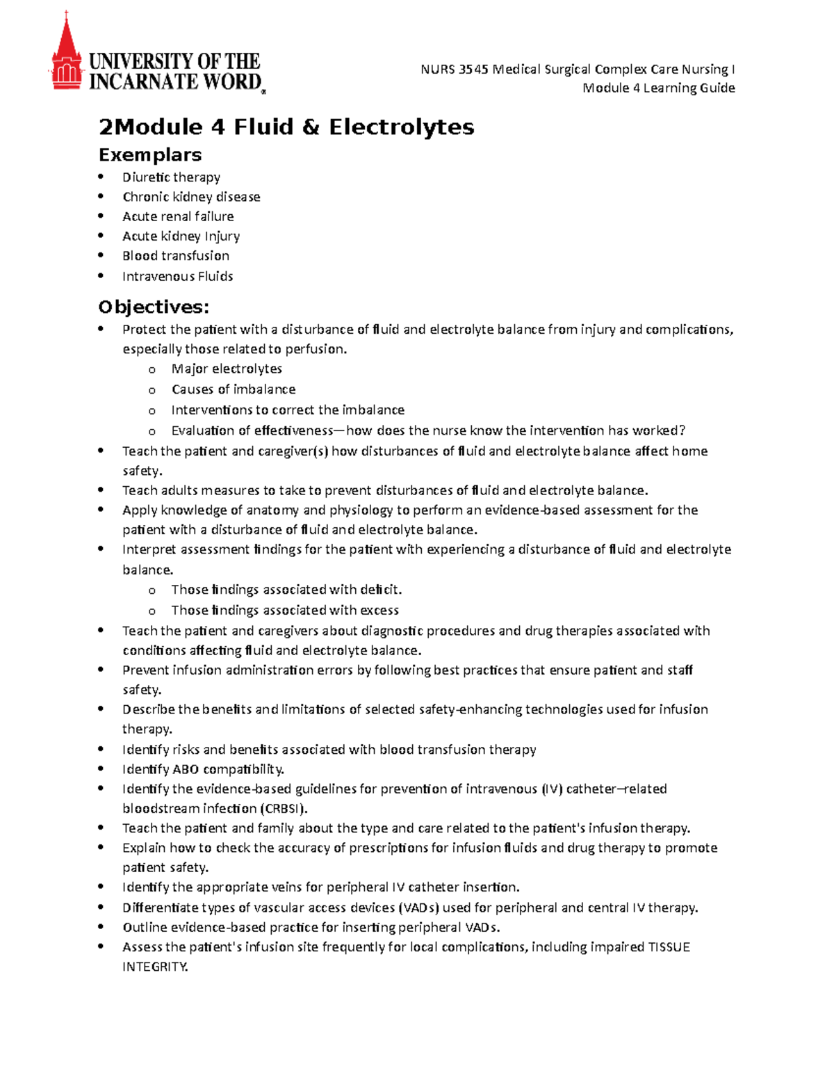 Module 4 Learning Guide - Module 4 Learning Guide 2Module 4 Fluid ...