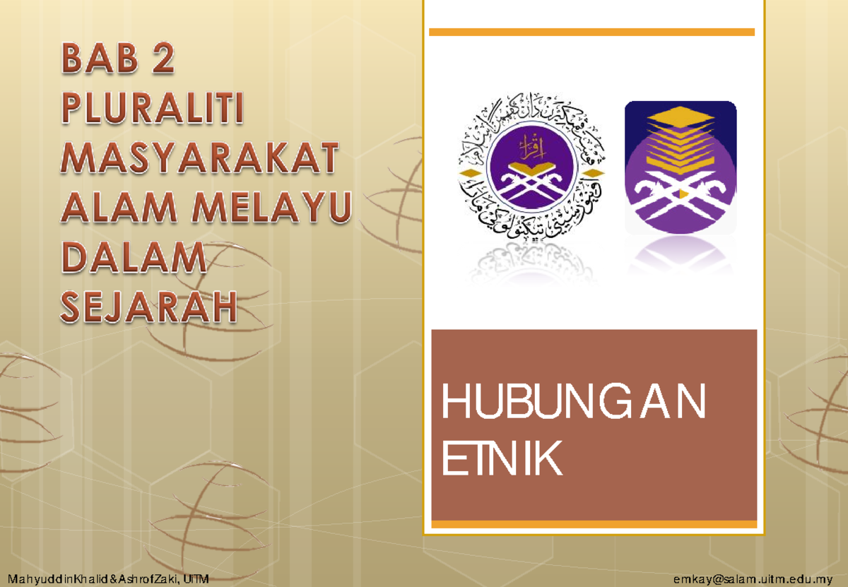 CTU555 BAB 2 - Ustaz - HUBUNG AN ETNIK Ma hyud d inKha lid &Ashro fZa ...
