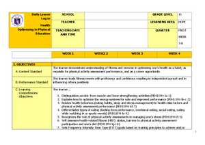 Physical Activity Rewards System - Teachers can encourage positive ...