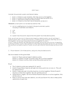 College geometry task 1 revised - Task 1 Sandra Letsom College of ...
