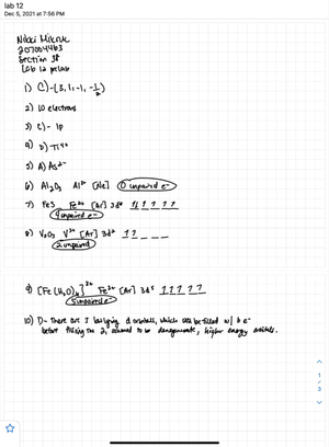 Lab 4-1 - Intro to experimentation lab work for 2021/2022 year - J2 LAB 4: WATER OF HYDRATION ...