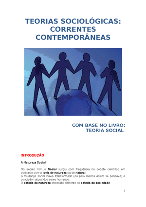 [Solved] Resumo do capitulo 2 de goran therborn a teoria critica e o ...