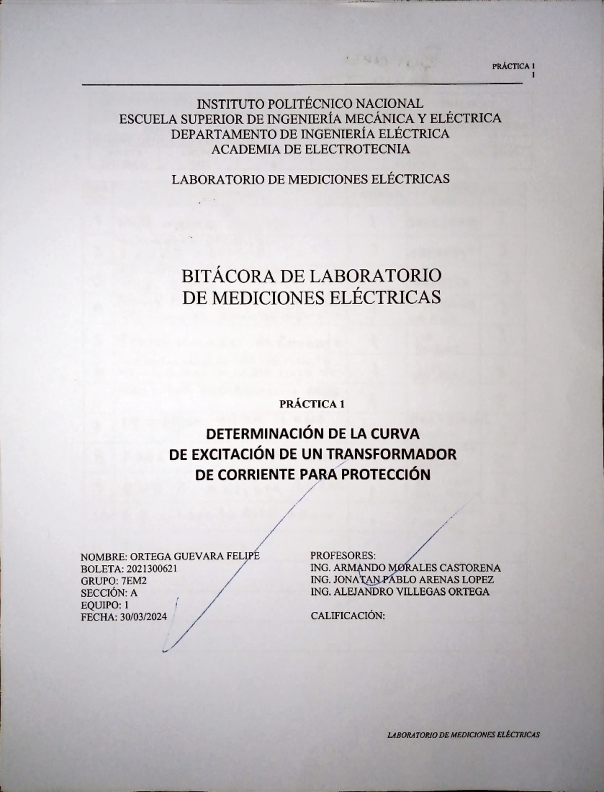 FOG Bit Prac 1 - hueles a obo chamaco miado - LABORATORIO DE MEDICIONES ...