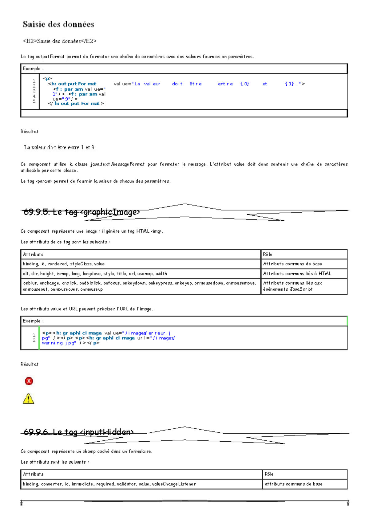 INF1120 Programmation -JAVA PART5 - Le tag outputFormat permet de ...