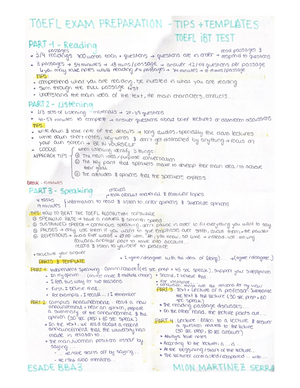 Toefl Templates MIONffd - TOEFL WRITING TEMPLATES TASK 1: INTEGRATED ...