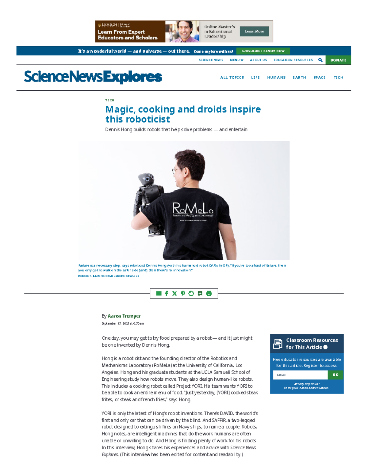 Www snexplores org article dennis hong magic cooking droids robots ...